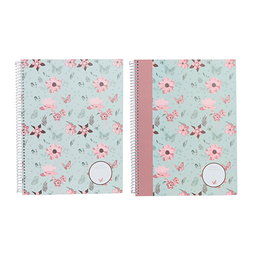 Caderno Espiral Capa Dura A4 80 Folhas Blog Wonder Pautado | Olmar